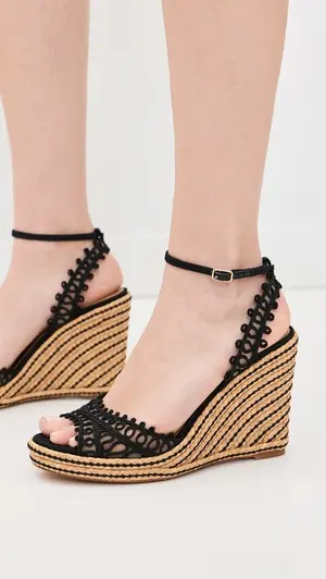 AQUAZZURA Round-toe Wedge Heels