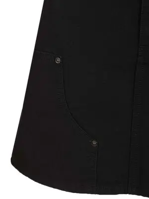 Carhartt Work In Progress Logo-patch Mini Skirt - Black
