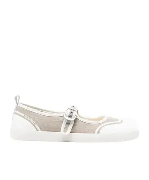 CAREL Buckle Strap Trainers - White