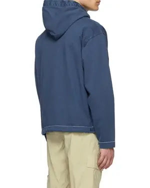 Stone Island Logo-print Cotton Hoodie