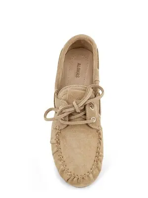 ALOHAS Rowan Lace-up Loafers - Brown