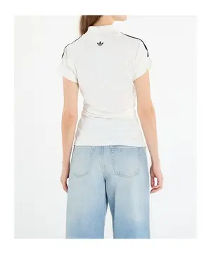 ADIDAS ORIGINALS Asymmetrical Reconstructed Top With Short Sleeves