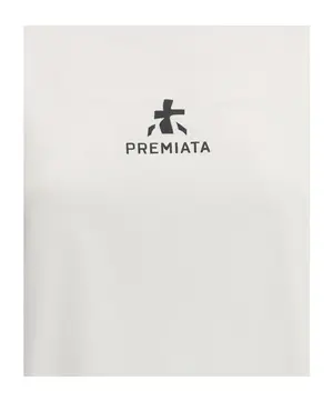 Premiata Logo Printed Side Slits T-shirt