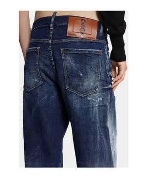 Dsquared2 Wide Leg Traveller Jeans