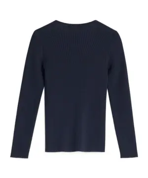 Maison Kitsuné Baby Fox Patch Fine Ribbed Cardigan