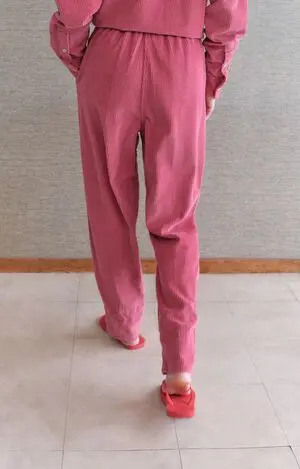 American Vintage Padow Pants - Red
