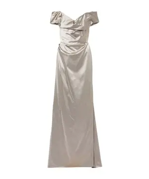 VIVIENNE WESTWOOD Nova Cora Draped Gown - Silver