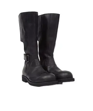 MAISON MARGIELA Leather Knee-high Boots