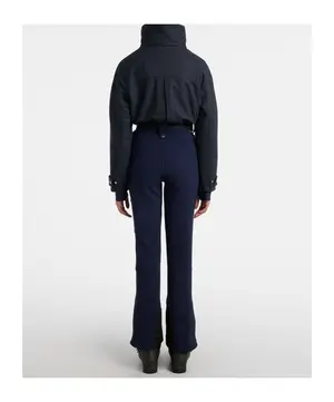Cordova Zippered Long-sleeved Ski Jumpsuit With Belted Waist