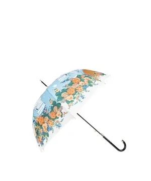 Moschino Floral Print Long Pole Parasol - Multicolor