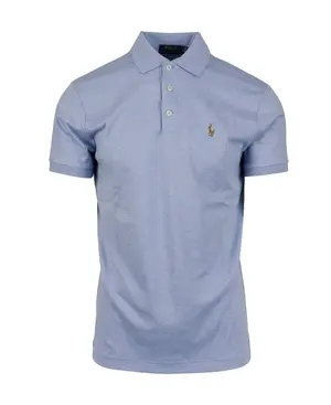 Polo Ralph Lauren Logo-embroidered Polo Shirt - Blue