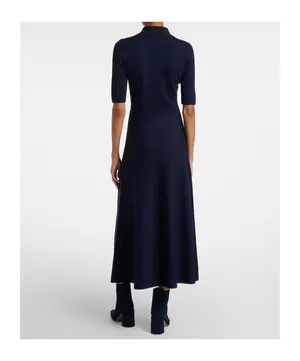 Gabriela Hearst Short Sleeve Knit Dress