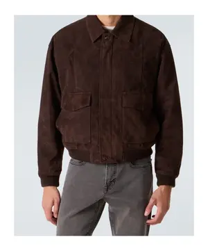 FRAME Flap Pocket Leather Jacket