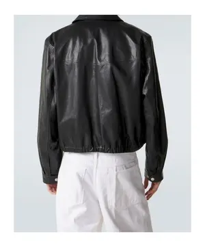 LEMAIRE Leather Blouson Jacket