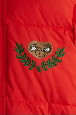 MINI RODINI Embroidered-detail Hooded Jacket