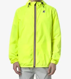 K-WAY Packable Mid Jacket With Drawstring Hood And Vents