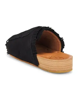 Visvim Strap-up Suede Slippers