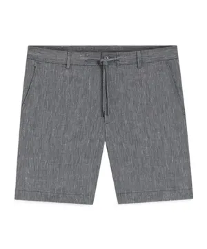 Hugo Boss Regular-fit Drawstring Shorts - Grey