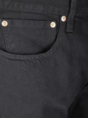 LEVI'S 501 Logo Patch Straight Leg Jeans