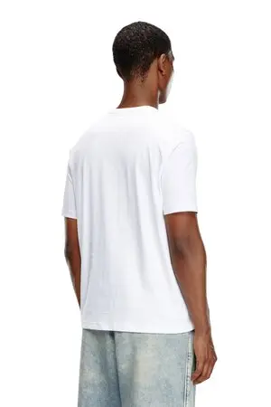 DIESEL® Logo Embroidered Crewneck T-shirt
