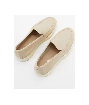 Santoni Round Head Loafer Shoes