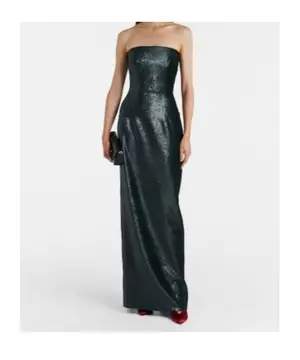EMILIA WICKSTEAD Laelia Sequined Bustier Gown
