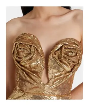 Carolina Herrera Sequined Gown