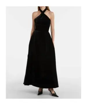 Elie Saab Halterneck Velvet Gown