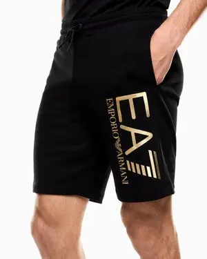 EA7 Wide-leg Shorts