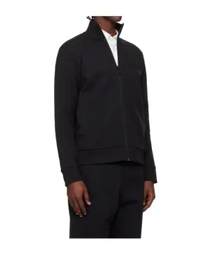 Hugo Boss Zippered Long-sleeved Sweatshirt