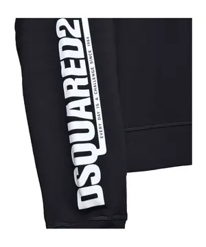 Dsquared2 Logo Printed Drawstring Hoodie