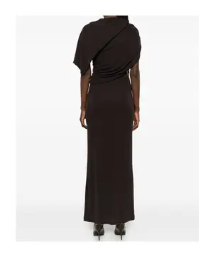 Alberta Ferretti Draped Dress