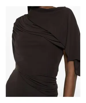 Alberta Ferretti Draped Dress