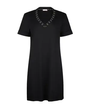 Liu Jo Decorative Eyelets Short Dress