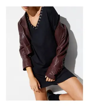 Liu Jo Decorative Eyelets Short Dress