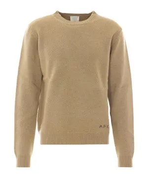A.p.c. Crew Neck Sweater - Brown
