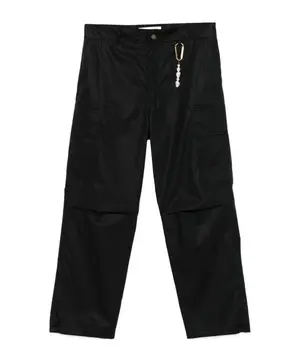 DARKPARK Saint Logo Patch Cargo Pants - Black