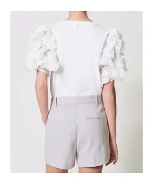 TWINSET Pleat-detail Shorts