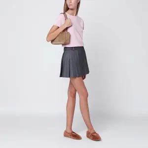 DUNST Wool Blend Short-sleeve Top - Multicolor