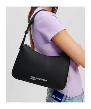 Karl Lagerfeld Small Metal-logo Shoulder Bag