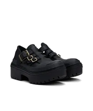 CONVERSE Chuck Taylor Platform Loafers With Buckle Detail