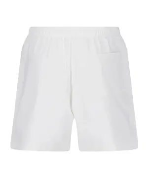 SPORTY  RICH Sporty & Rich Elastic Waist Shorts With Logo Detail