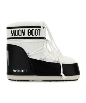 Moon Boot Round Head Snow Boots - Black