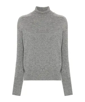 Victoria Beckham Polo Neck Jumper - Gray