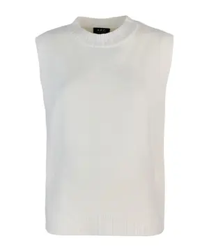 A.p.c. Crewneck Knitted Vest