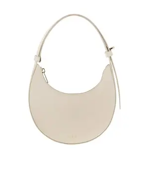 Furla Logo Mini Shoulder Bag - Nude