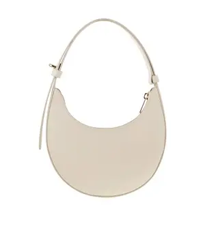 Furla Logo Mini Shoulder Bag - Nude
