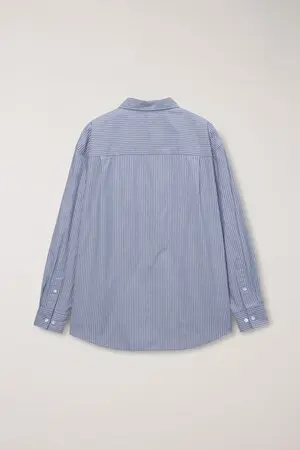 DUNST Striped Button-up Shirt