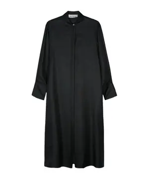 RÓHE Róhe Silk Shirt Dress With Cut-Out Detail