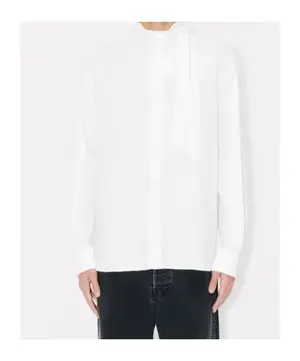 Kenzo Decorative Tie Long-sleeved Shirt